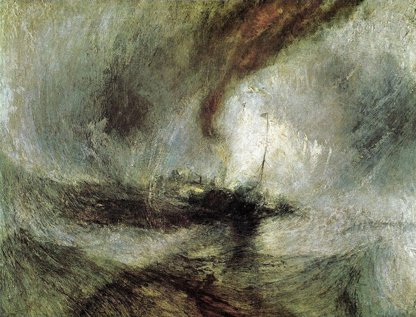 Turner, Tempesta di neve - 1842